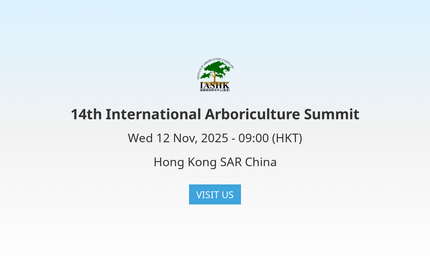 14th International Arboriculture Summit